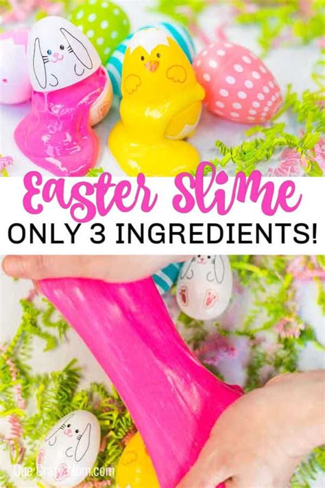 3 Ingredient Easter Slime Recipe Cool Slime Recipes Slime Recipe Diy Slime Recipe