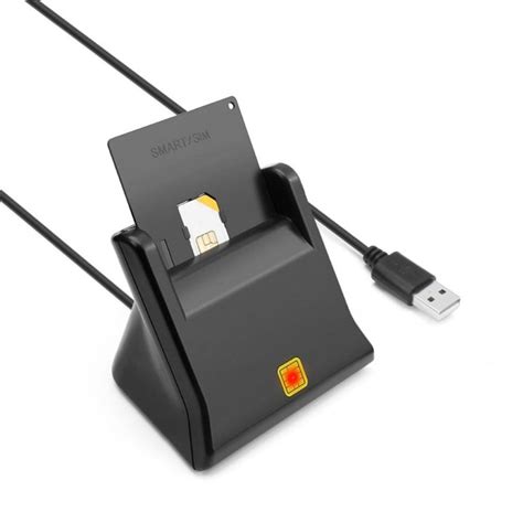 Portable 2 0 Smart Card Reader DNIE CAC IC ID Bank Card Cloner Connector Windows Linux Reader