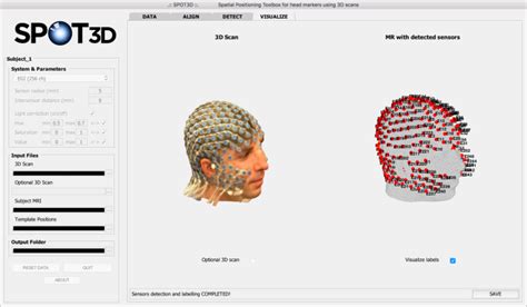 Spot3d Spatial Positioning Toolbox For Head Markers Using 3d Scans