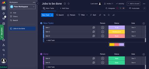 Project Management Automation Fluix Integration