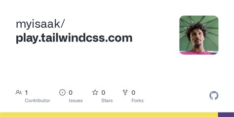 GitHub Myisaak Play Tailwindcss