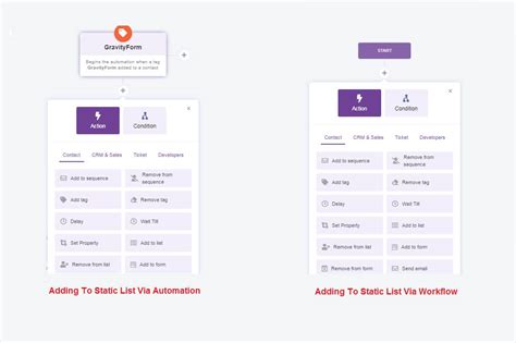 Create Static Lists In EngageBay