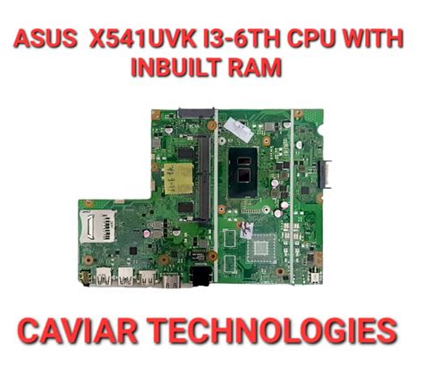 Asus X541uvk I3 6th Cpu With Inbuilt Ram Laptop Motherboard At ₹ 6500 Piece New Delhi Id