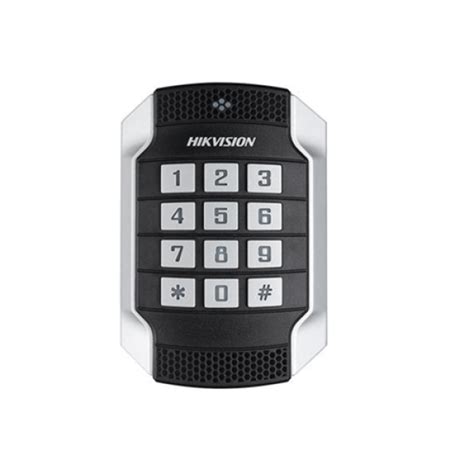 Hikvision DS K MK Mifare Card Reader With Keypad Card Fingerprint Readers Distance