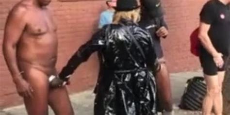 Mature Chick Jerks Cocks At Folsom Street Fair Tnaflix Com