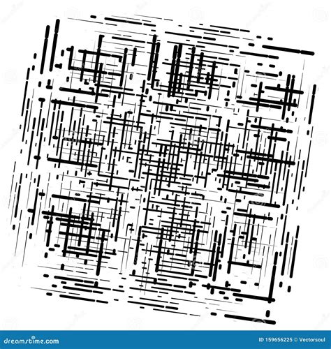 Random Grid Mesh Pattern Grating Trellis Texture Intermittent Interrupt Lines Lattice
