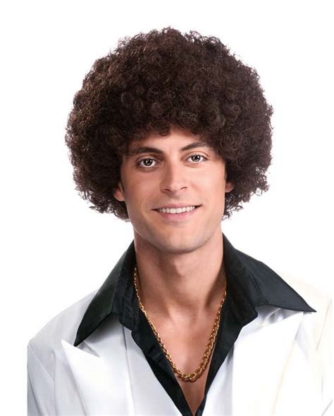 Brown Afro Wig