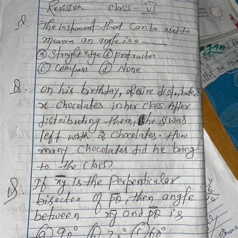 Revision Math Notes Teachmint