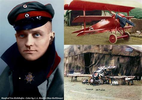 The Famous Pilot Red Baron Baron Von Richthofen Was A Fighter Pilot