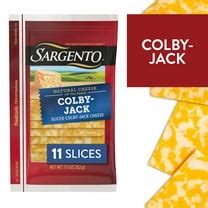 Great Value Colby Jack Deli Style Sliced Cheese, 16 oz Package, 24 Slices - Walmart.com
