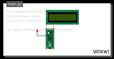 Lcd With Micropython Wokwi Esp32 Stm32 Arduino Simulator