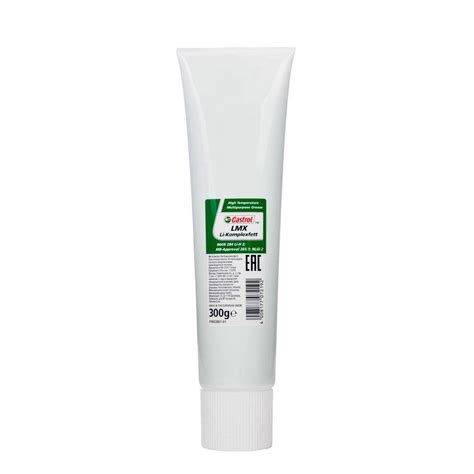 ПЛАСТИЧНАЯ СМАЗКА CASTROL LMX LI-KOMPLEXFETT, 300 ГР ВЫСОКОЭФФЕКТИВНАЯ ...