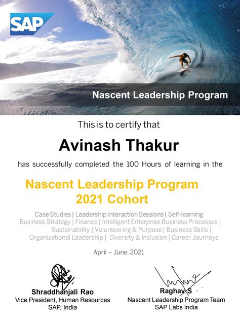 Avinash Thakur On Linkedin Minimba Nlp Sap