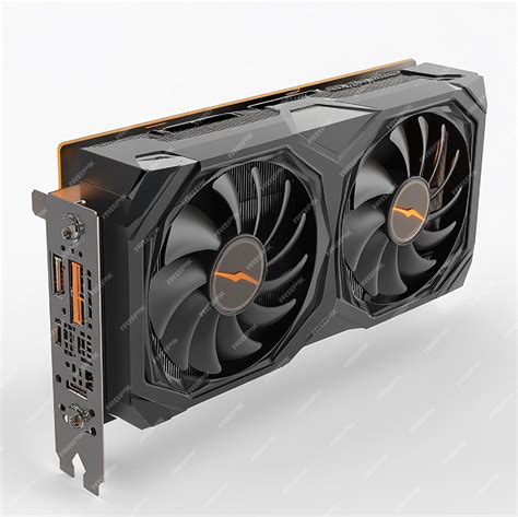 Dualfan Gpu Cooling System Showing How Fans Work Together To Dissipate Heat From The Graphics