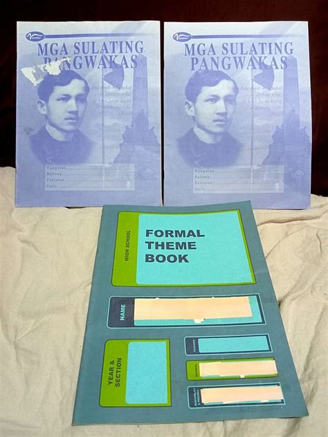 Formal Theme Book Mga Sulating Pangwakas Libro Books Hobbies And Toys