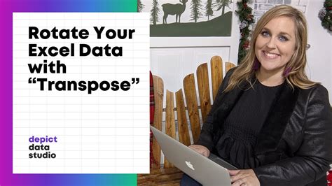 how to rotate your spreadsheet in excel with transpose and paste