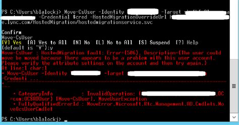 Get CsJosh Blog Move CsUser HostedMigration Fault Error 506 Cannot Migrate Skype For