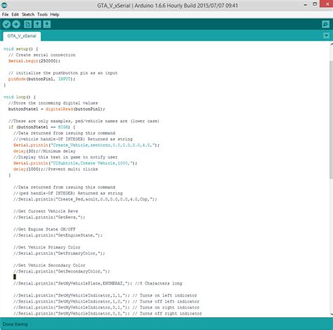 gta v arduino xserial gta5