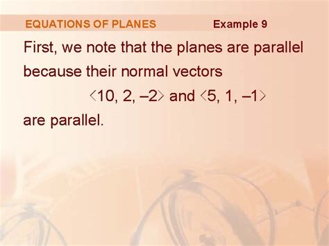 12 VECTORS AND THE GEOMETRY OF SPACE PLANES
