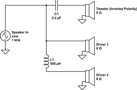 Audio Calculating Impedance In A Two Way Speaker Crossover