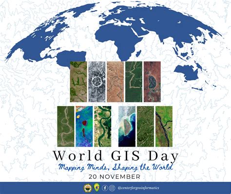 Center Happy World Gis Day Today Marks The 25th Year Of Gis This Years Theme Mapping Minds