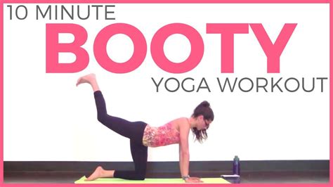 10 Minute Power Yoga Workout For A Booty 🍑 Youtube