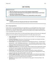 Creating Effective Lab Group Expectations Measurement Methods Course Hero