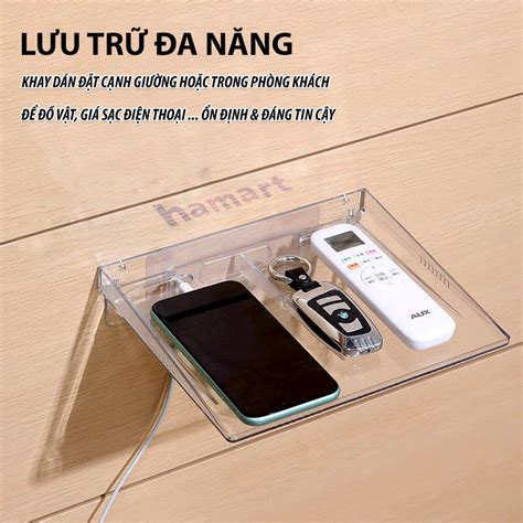Mua Kệ Wifi Dán Treo Tường Nhựa Acrylic Trong Suốt Để Modem Router Kèm Miếng Dính Lớn Siêu Chắc