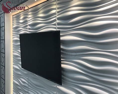 Wavy Textured Wall Panels