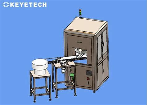 Small Diameter Vision Inspection Machine For Rubber Stopper Components