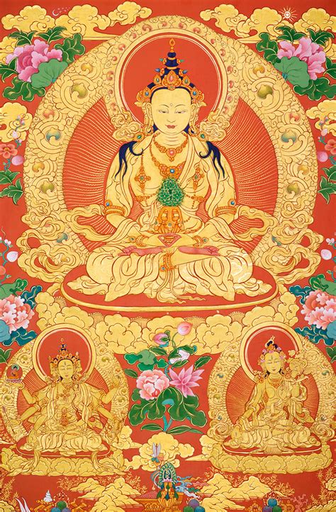 Bodhisattvas Art Of Thangka
