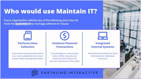 Bekee Gibson On Linkedin Maintainit Is A Service Offered At Earthling