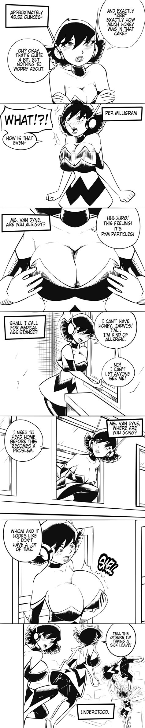 Rule 34 1girls Avengers Big Breasts Black And White Breast Expansion