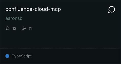 Confluence Mcp Server Glama