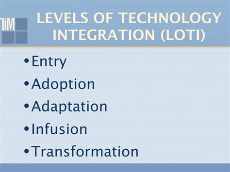technology integration matrix introduction key