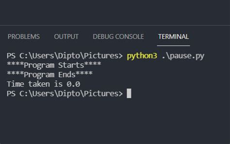 Ways To Pause A Python Program