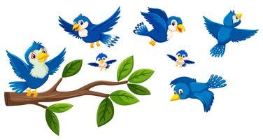 Bird Tree Free Vector Art Free Downloads