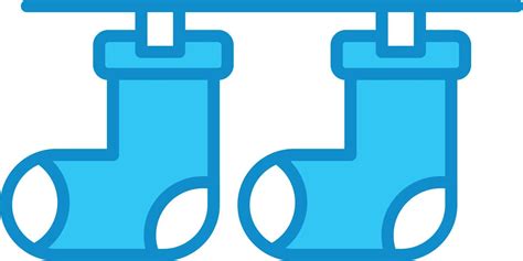 Drying Line Filled Blue 9672526 Vector Art At Vecteezy