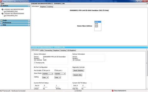DS UB Q EVM The Device Id Of DS UB Cannot Be Detected After Loading The Profile