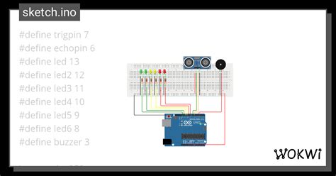 Sensor Ultrasonico Wokwi Esp32 Stm32 Arduino Simulator