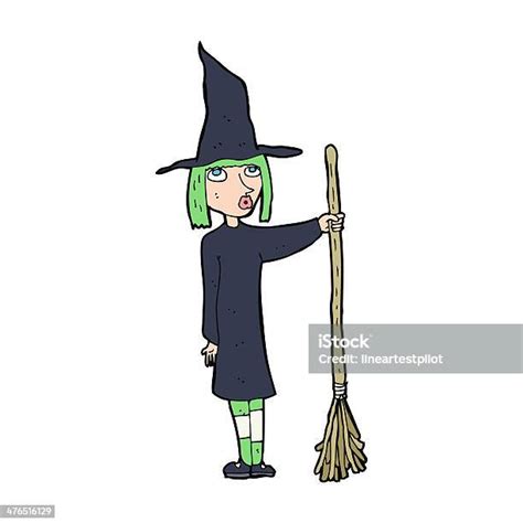 말풍선이 있는 마녀 낙서 드로잉에 대한 스톡 벡터 아트 및 기타 이미지 낙서 드로잉 마녀 명랑한 Istock