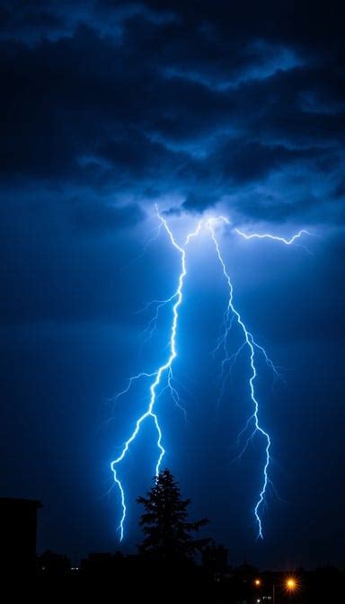 Free Lightning Strikes Landscape Image Lightning Storm Thunderstorm