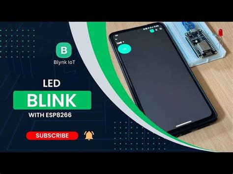 LED BLINK EXPERIMENT LED Control With Blynk ESP8266 LED ON OFF With ESP8266 Blynk