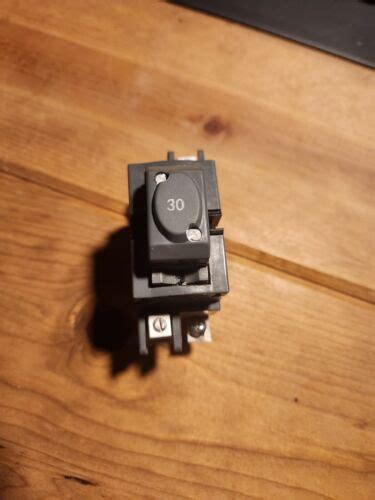 New Ubip 30 Amp 2 Pole Pushmatic Replacement Circuit Breaker Ebay