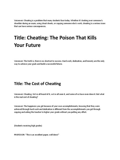 Advocacy Video Script Pdf