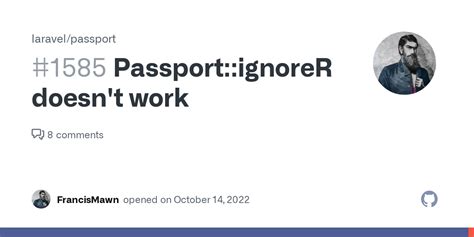 Passportignoreroutes Doesnt Work · Issue 1585 · Laravelpassport