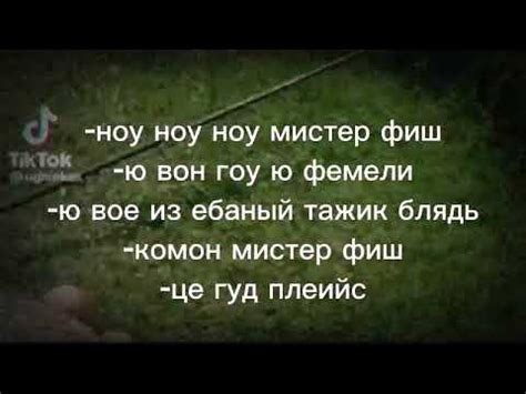 мистер фиш - YouTube