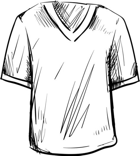 T Shirt Sketch Vector Art Icons And Graphics For Free Download