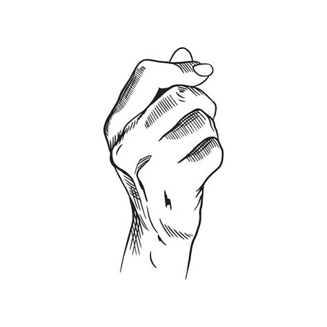 Mão Humana Gesto De Dinheiro Ou Dedos Apertados Segurando Algo Gráfico Bandeiras Sinais De