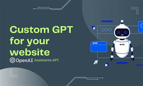 Build And Integrate Custom Gpt In Your Website Using Openai Assistants Api By Fahad H Fiverr
